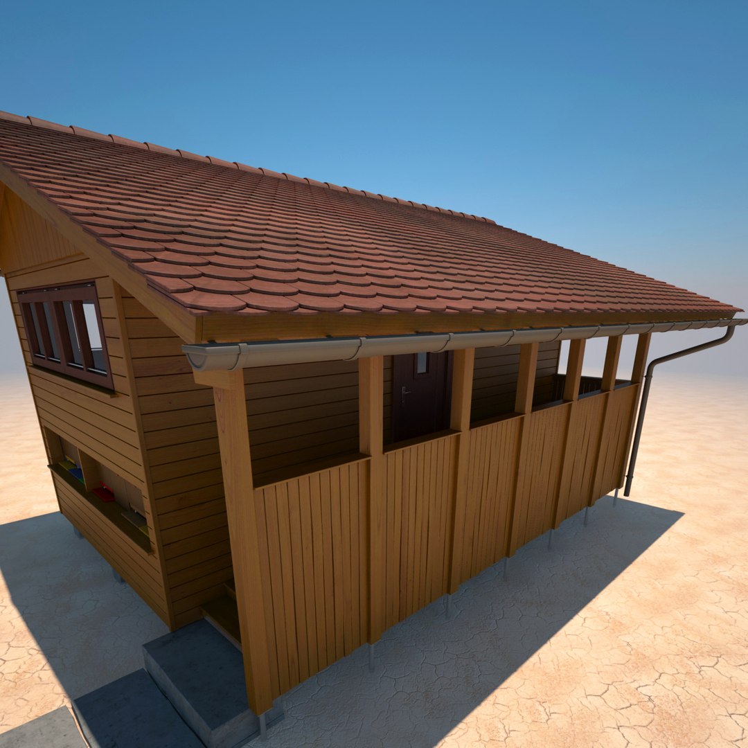 3d Model House Apiary