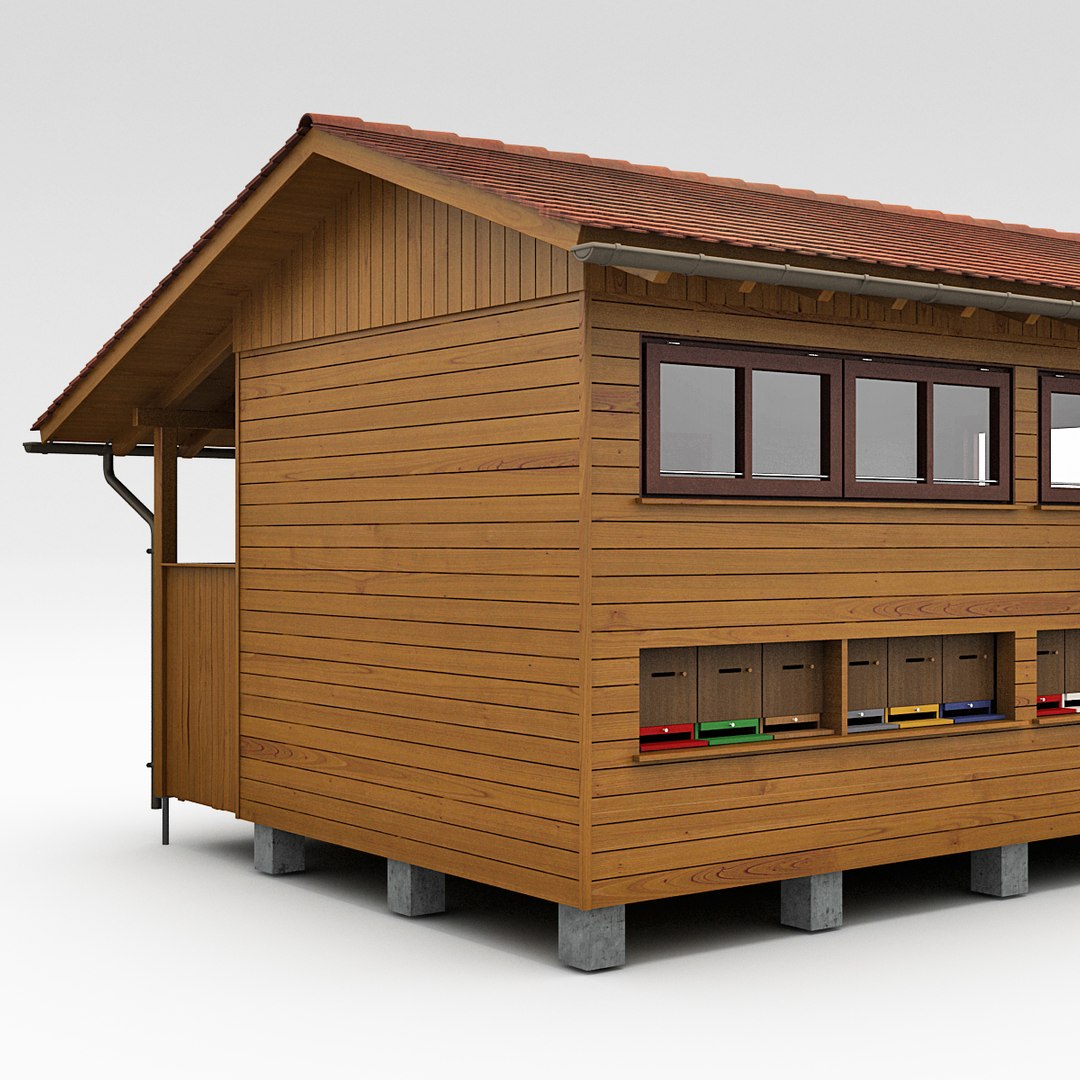 3d Model House Apiary