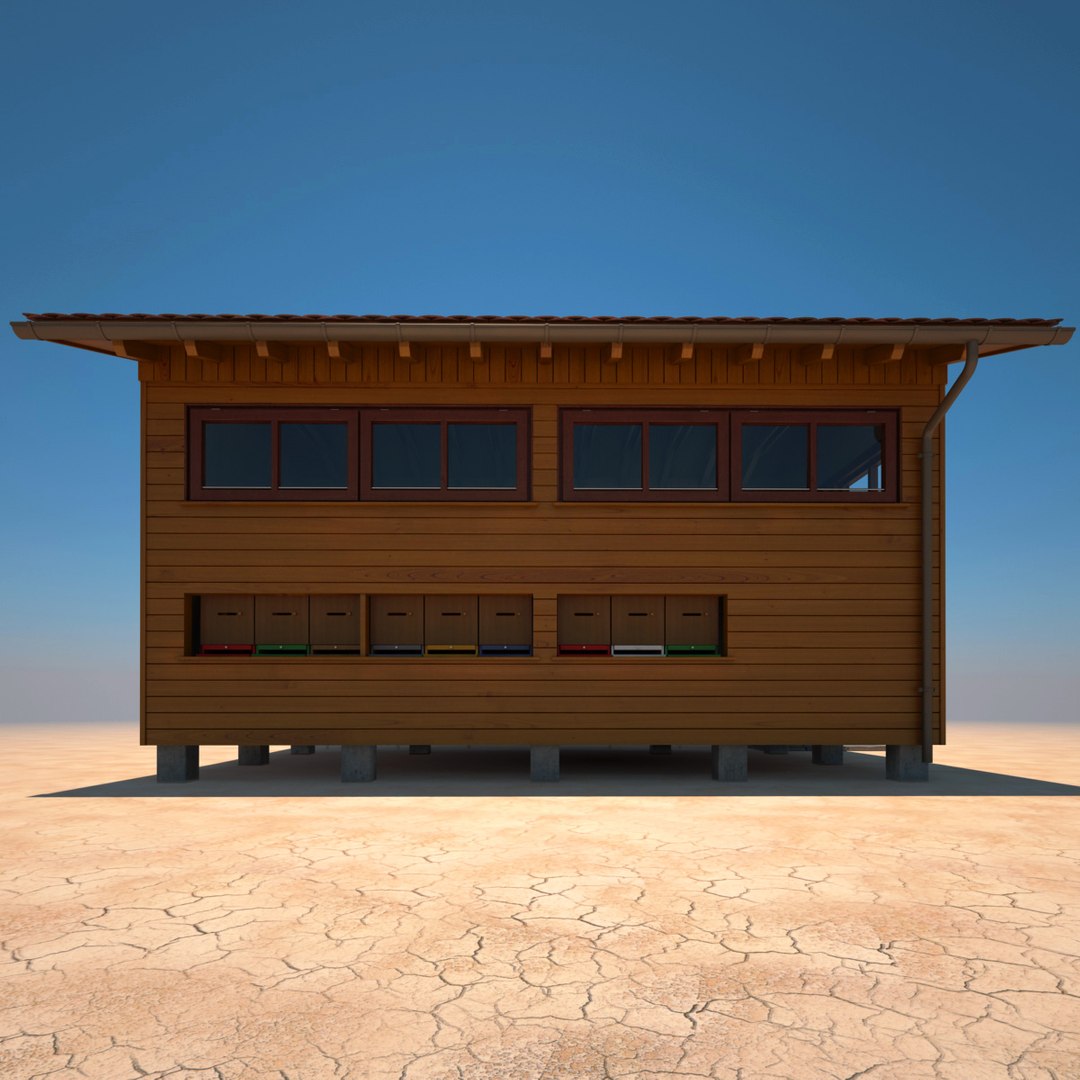 3d Model House Apiary