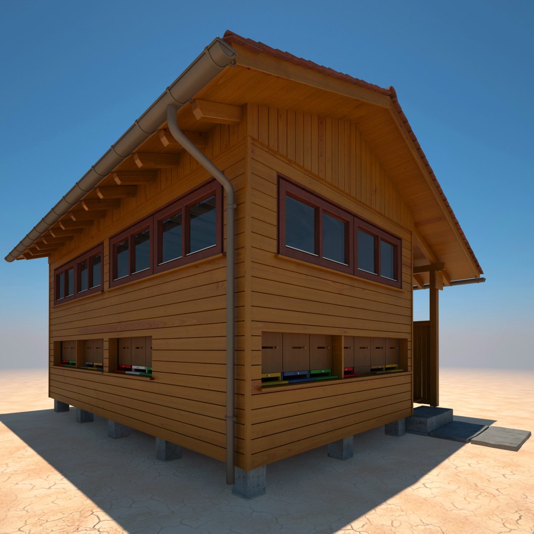 3d Model House Apiary