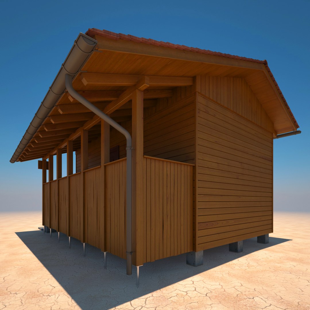 3d Model House Apiary