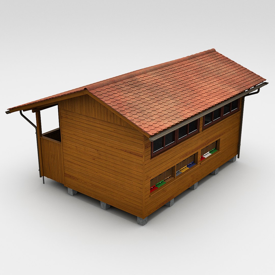 3d Model House Apiary