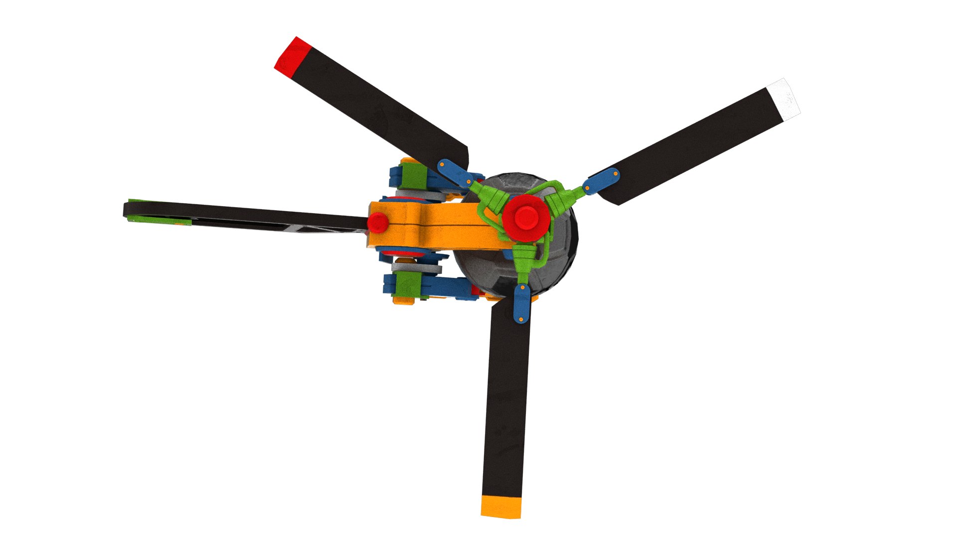 3D Copter Drone - TurboSquid 1534967
