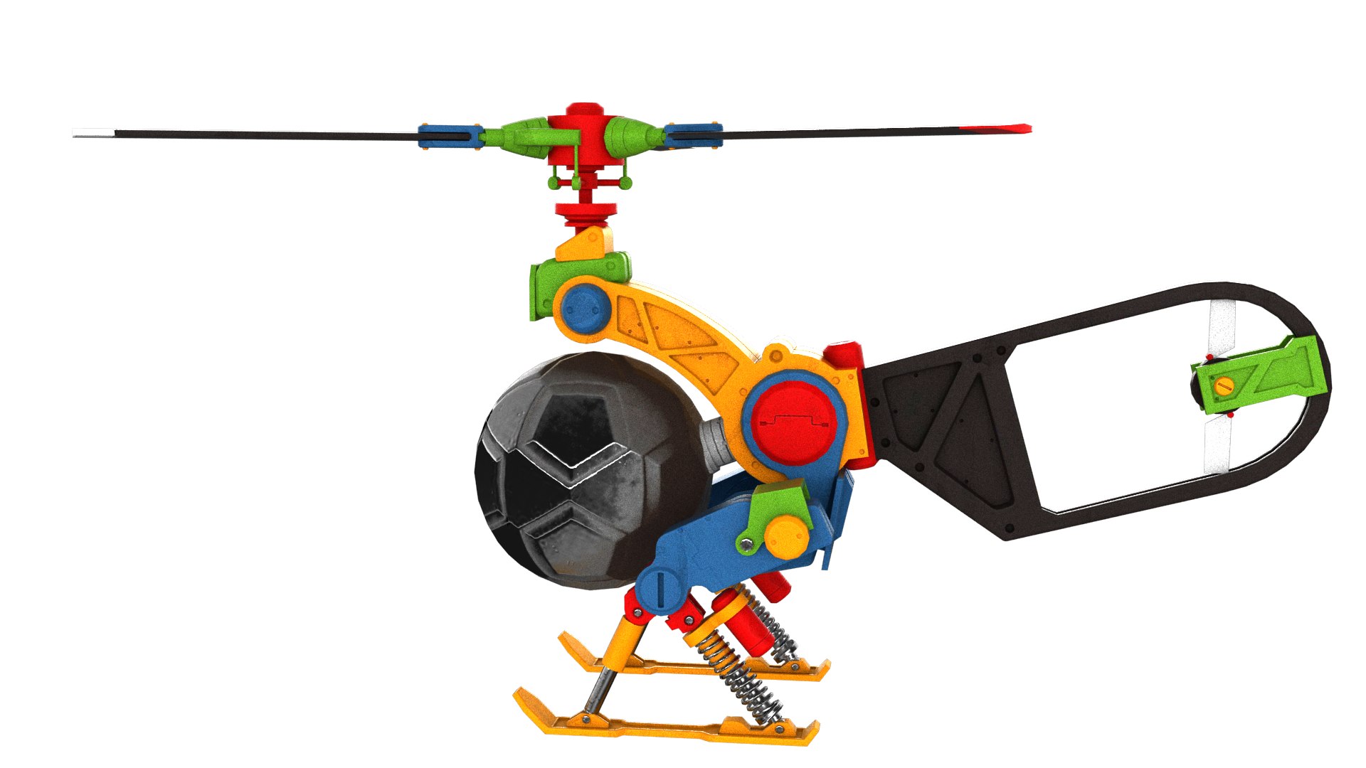 3D Copter Drone - TurboSquid 1534967