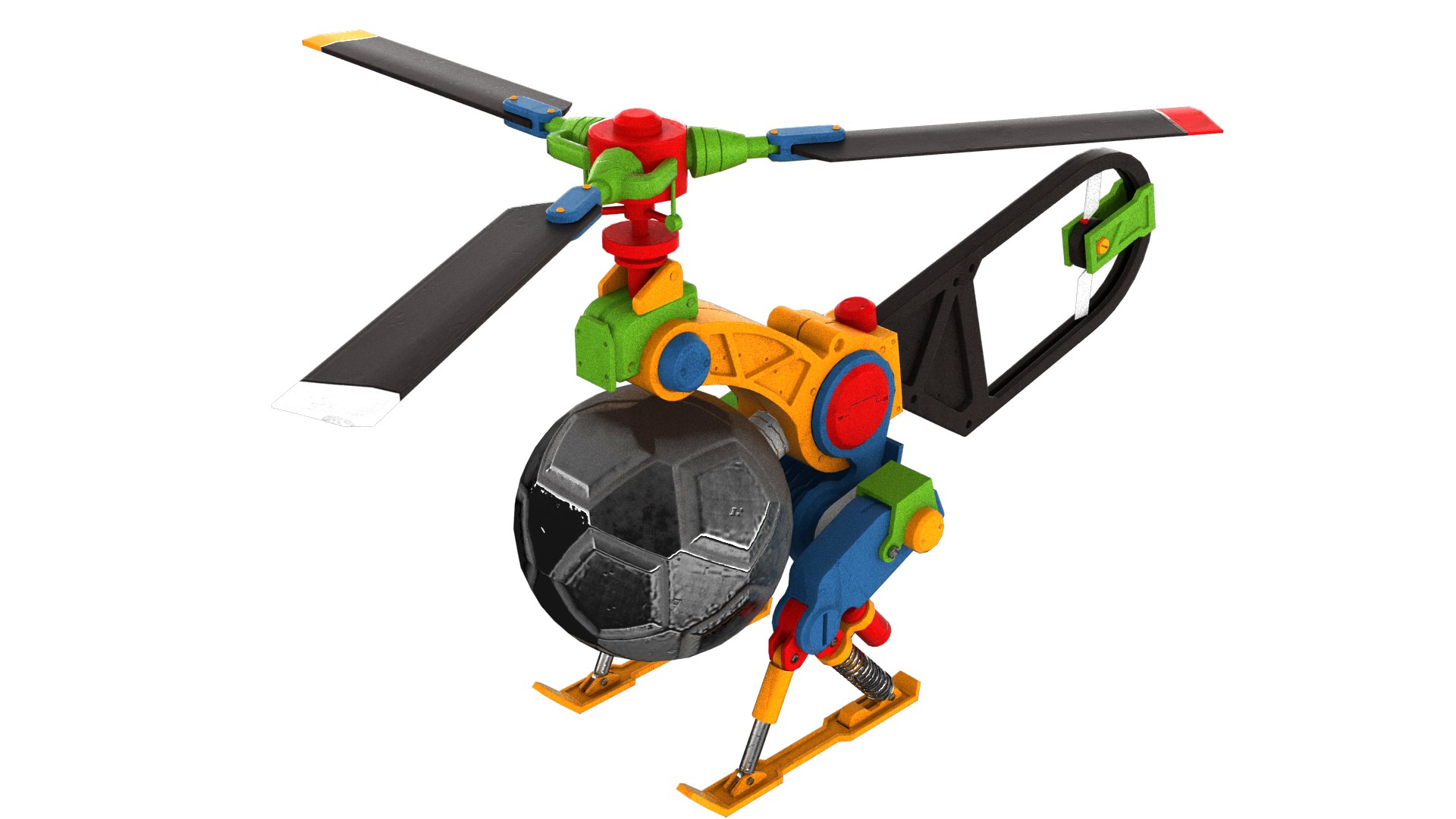 3D Copter Drone - TurboSquid 1534967