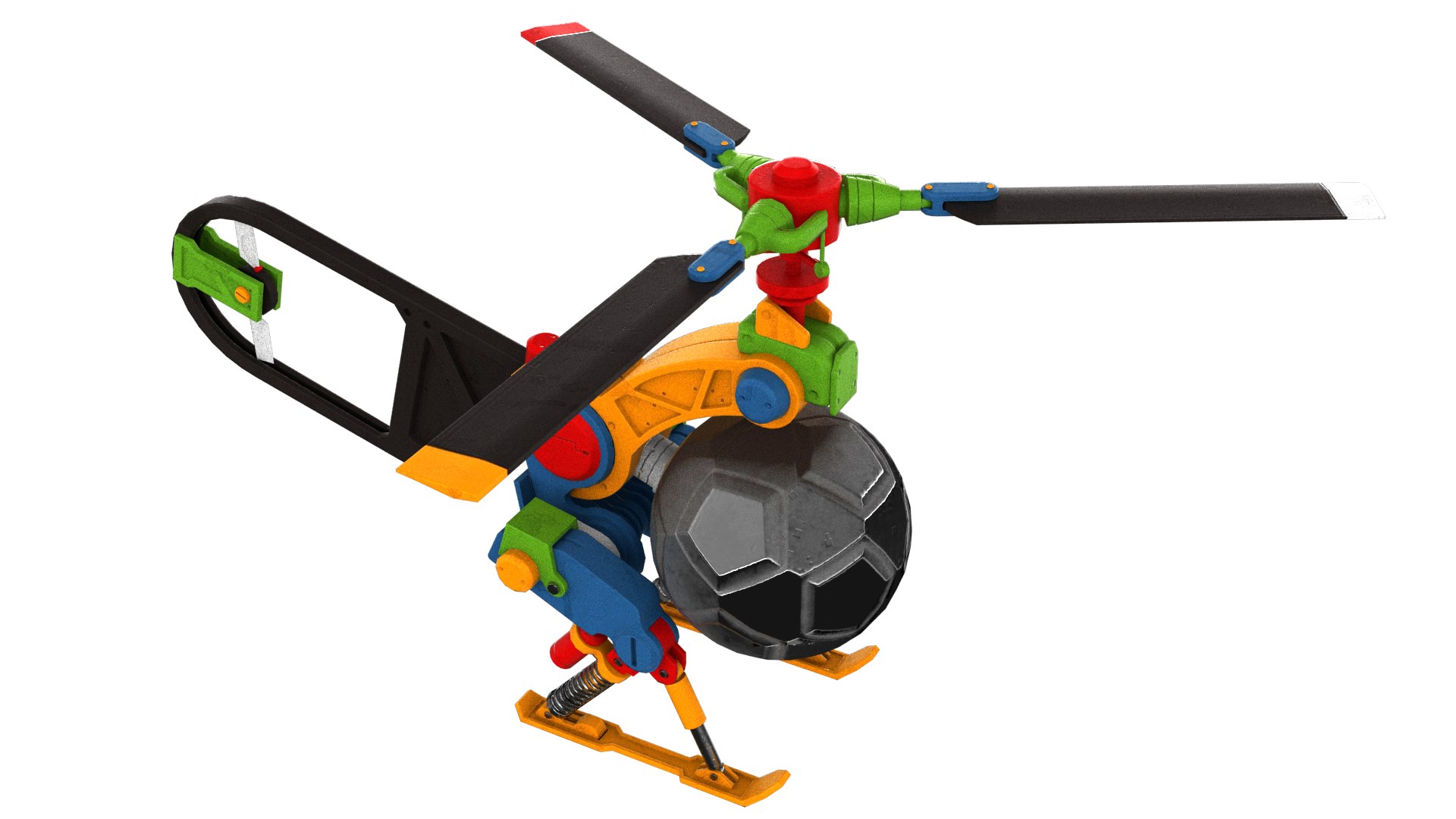 3D Copter Drone - TurboSquid 1534967