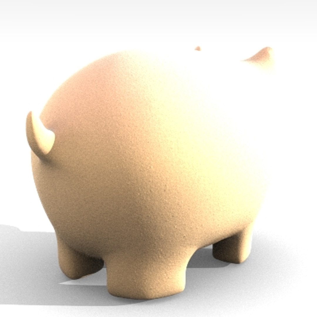 3d Pig Piggy Model