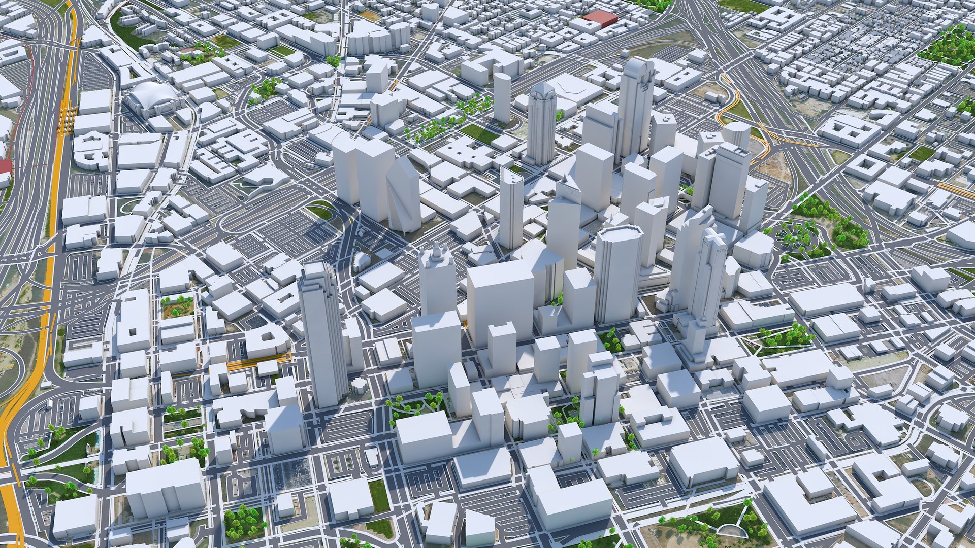 City Area Building Model - TurboSquid 1669852