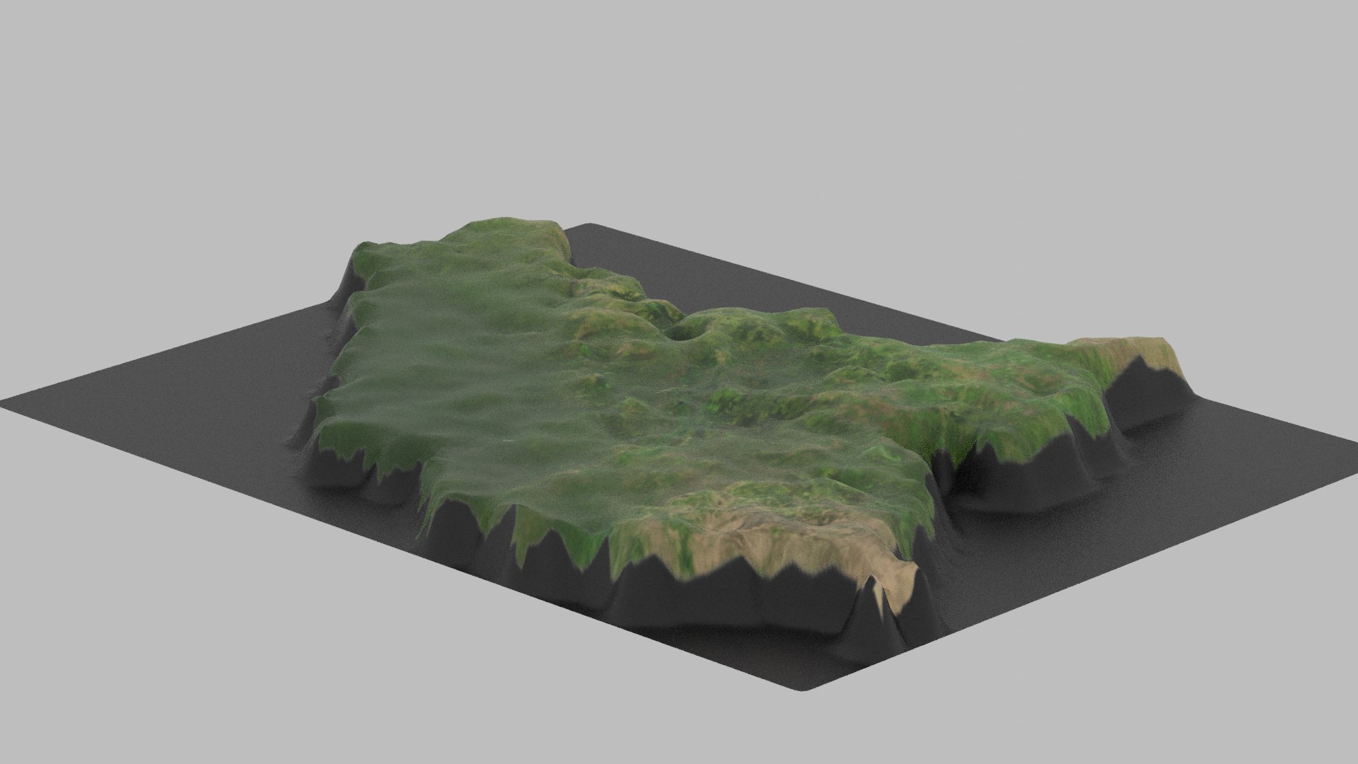 3D South Sudan Map Country - TurboSquid 2076358