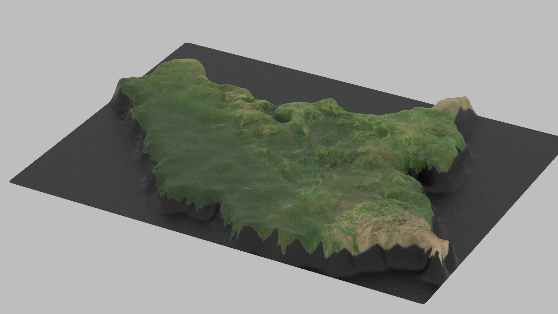 3D South Sudan Map Country - TurboSquid 2076358