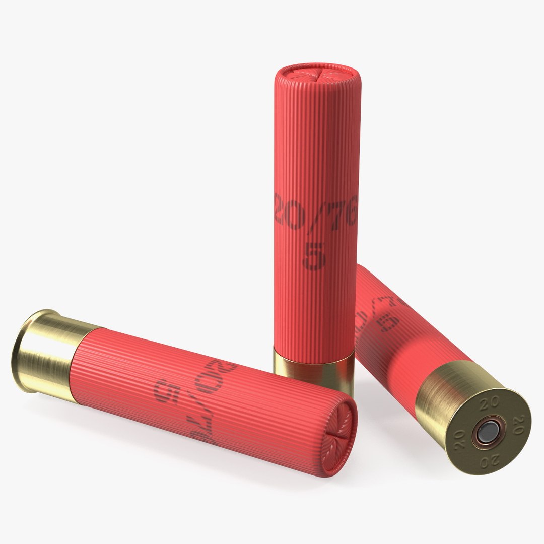 MTs-255 MC-255 Shotgun Shell 3D - TurboSquid 2077035