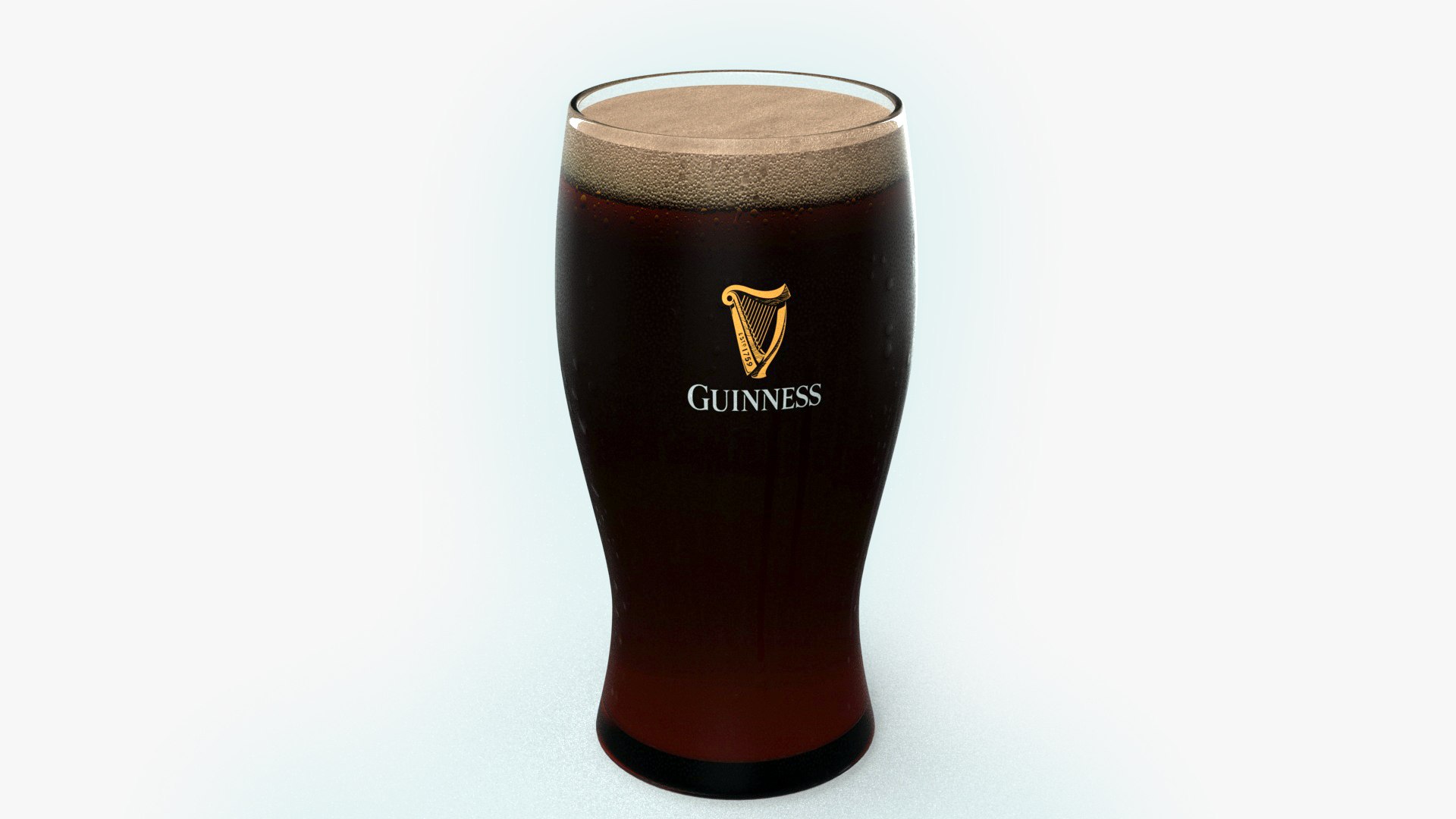 Glass Of Guinness 3D Model - TurboSquid 2164641