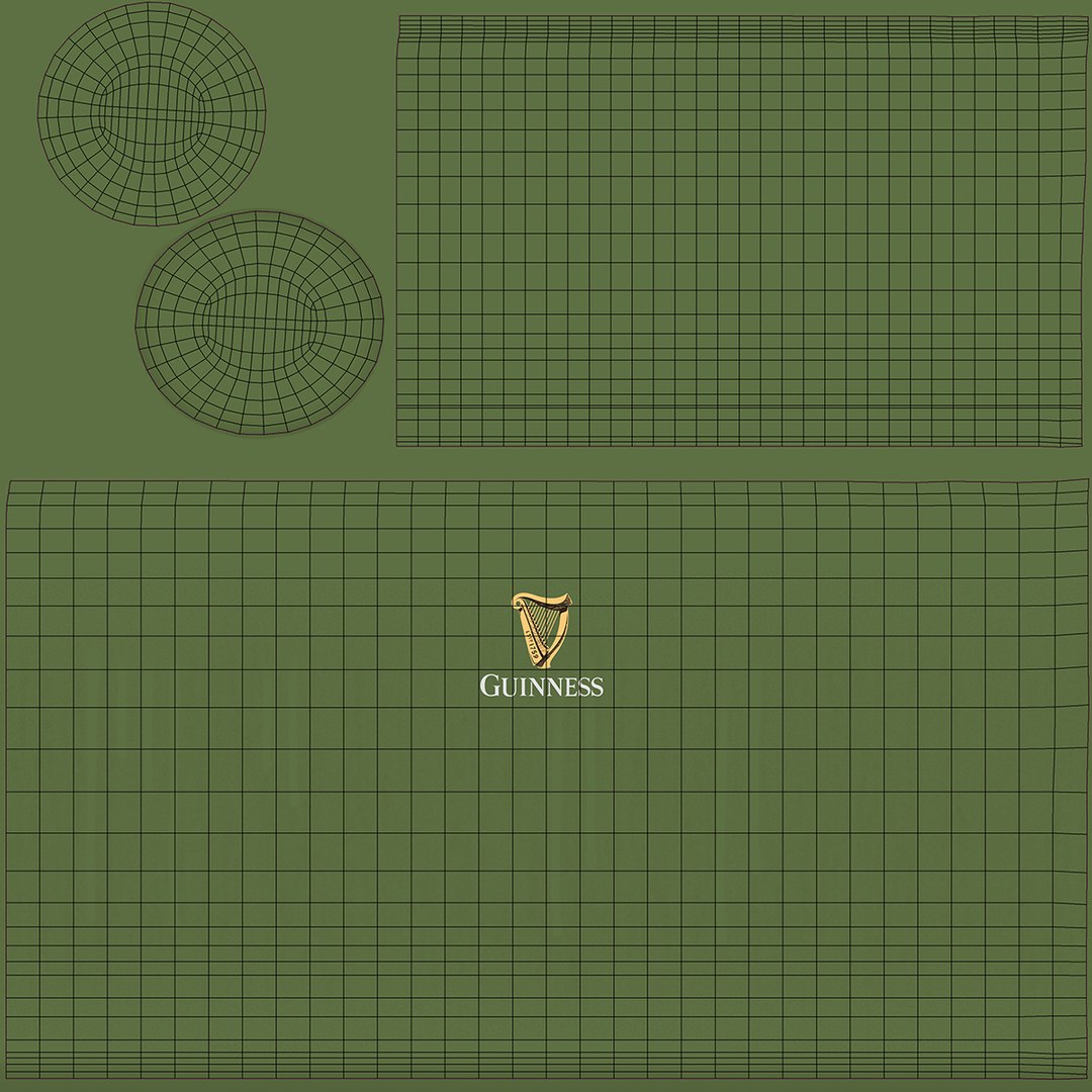 Glass Of Guinness 3D Model - TurboSquid 2164641