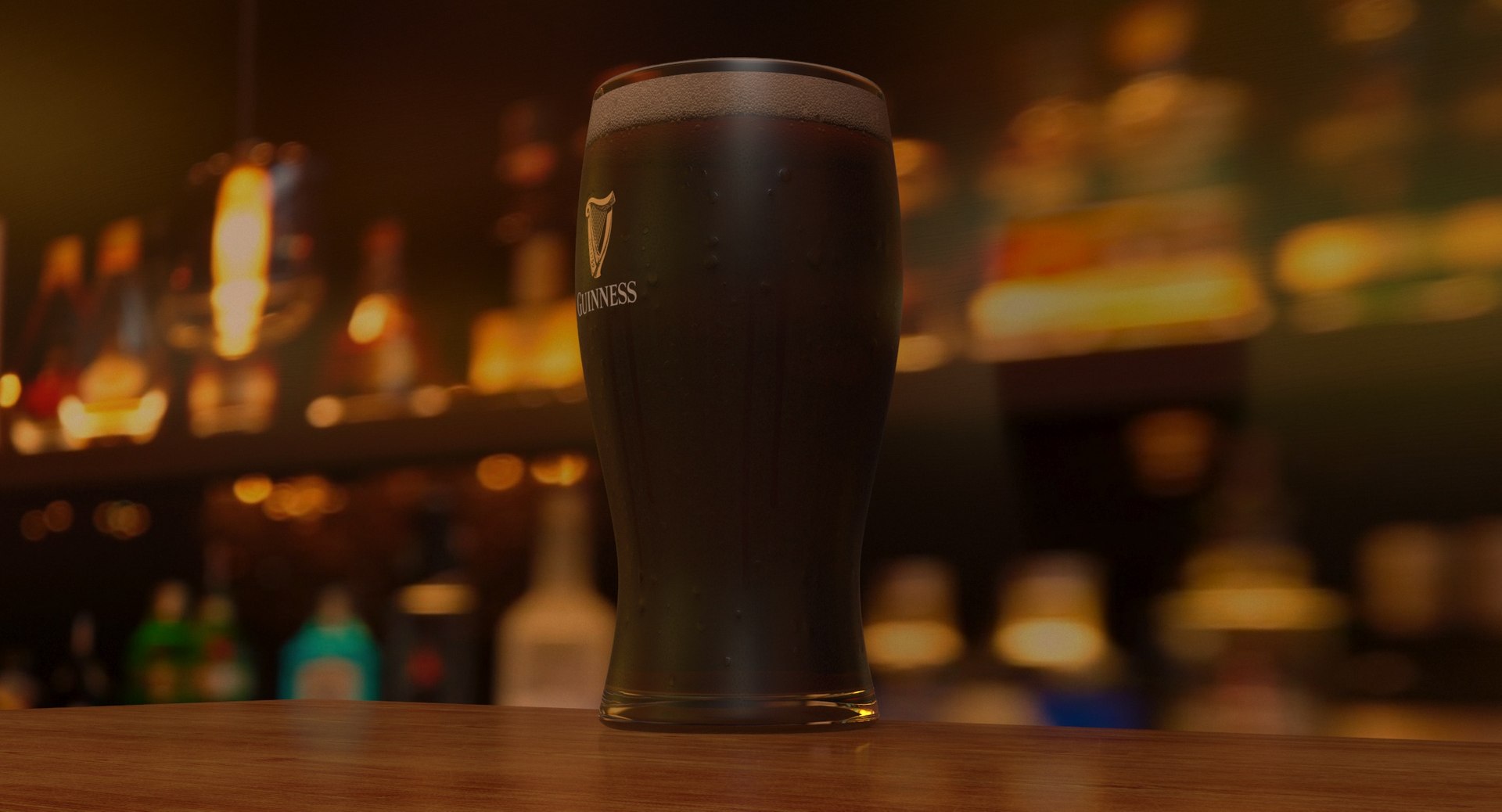 Glass Of Guinness 3D Model - TurboSquid 2164641