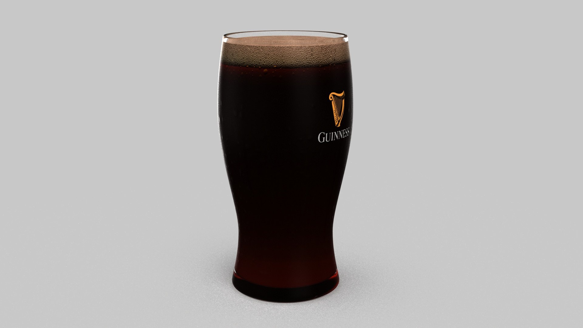 Glass of Guinness 3D model - TurboSquid 2164641