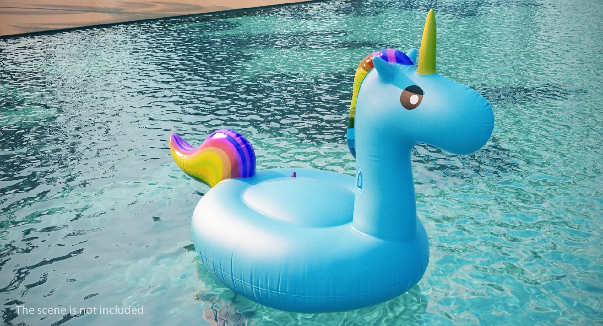 Unicorn Pool Float 3D Model - TurboSquid 1317986