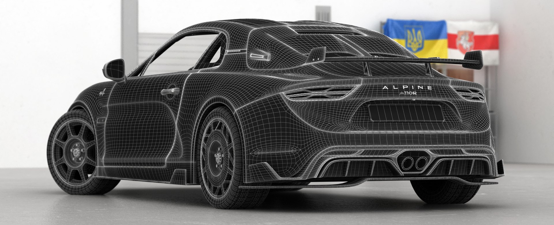 Alpine A110 R 2023 Low Interior 3D Model - TurboSquid 2080867