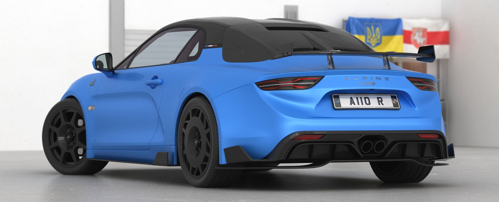 Alpine A110 R 2023 Low Interior 3D Model - TurboSquid 2080867