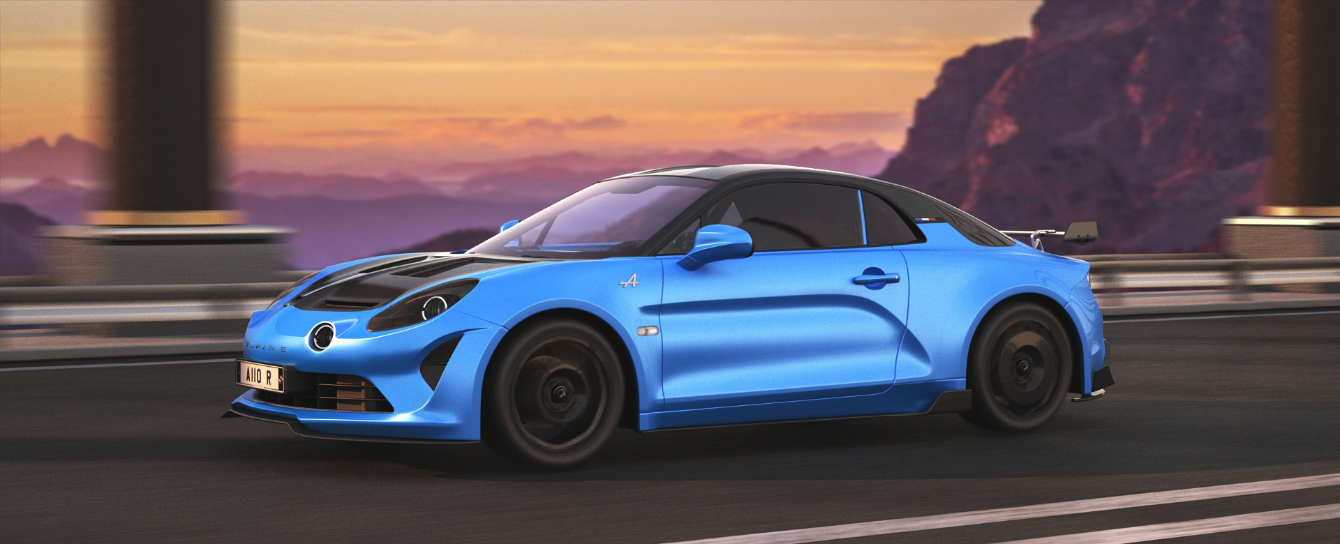 Alpine A110 R 2023 Low Interior 3D Model - TurboSquid 2080867