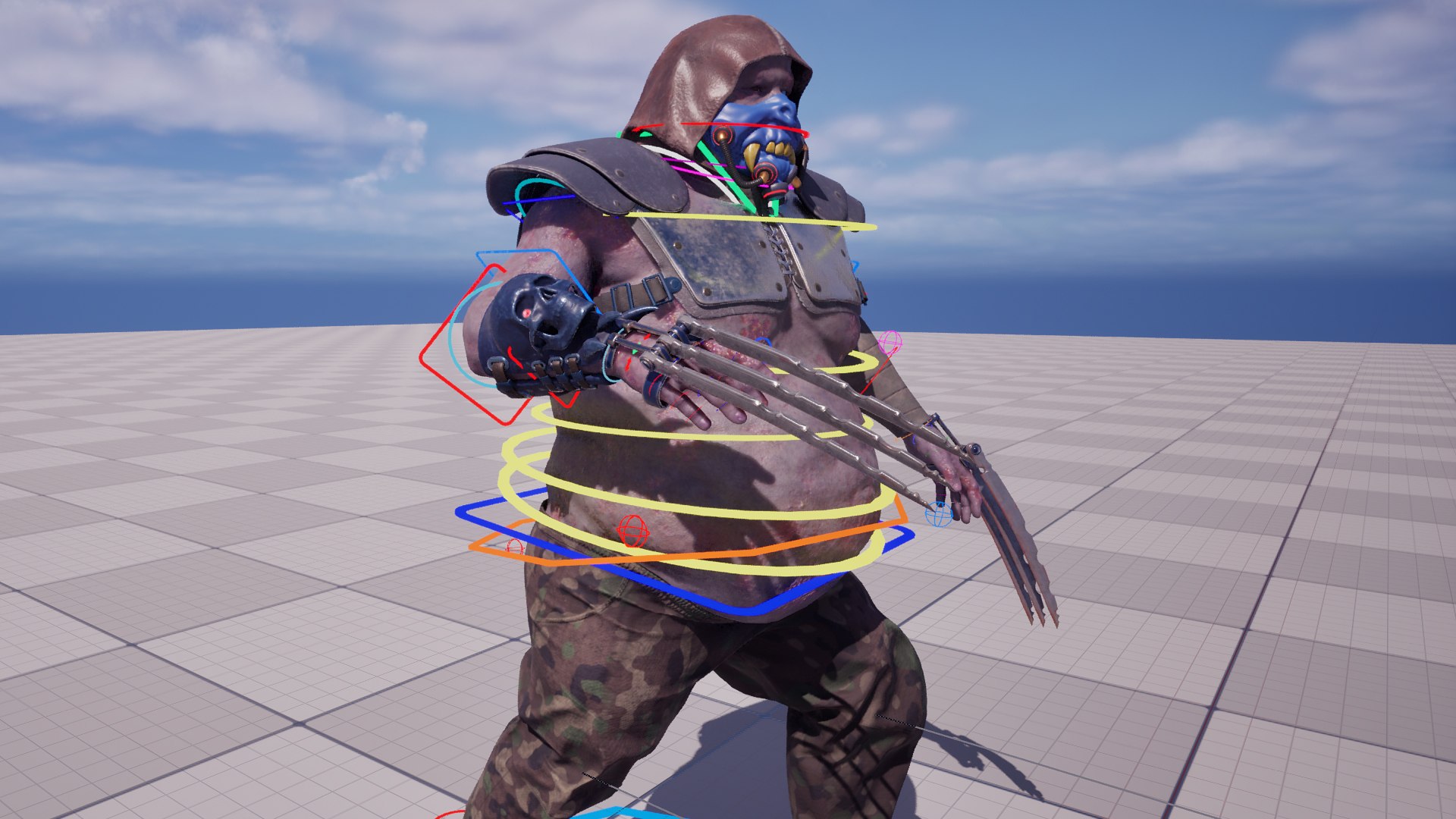 3D Cyber Zombies 01 Model - TurboSquid 2160423