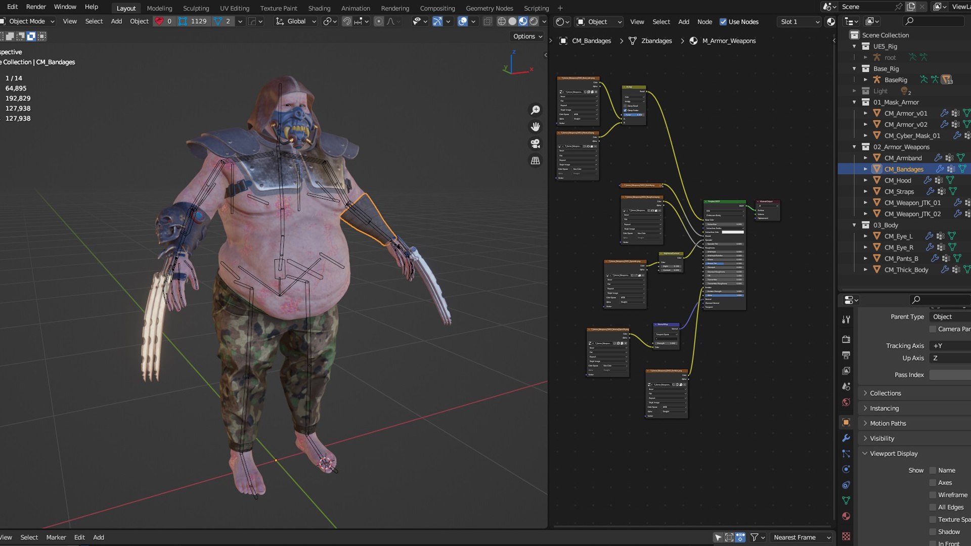 3D Cyber Zombies 01 Model - TurboSquid 2160423