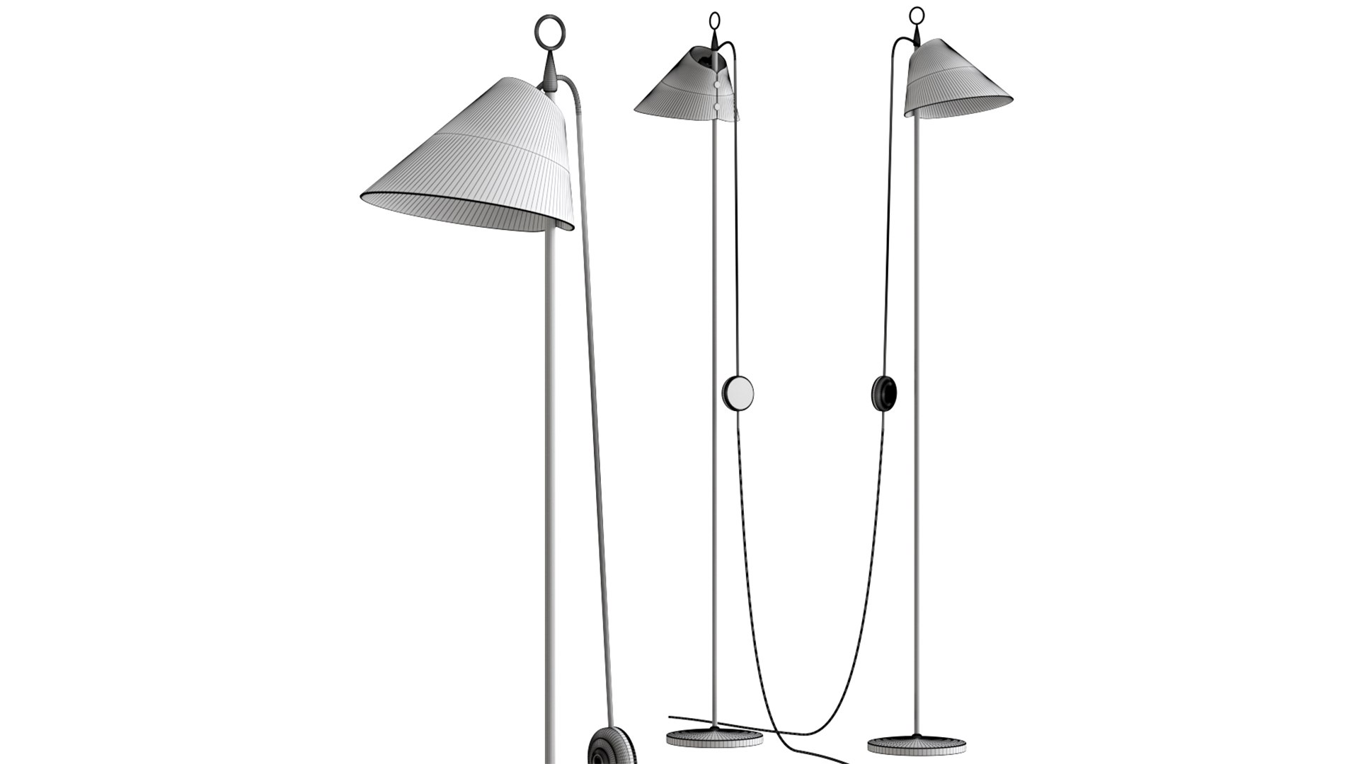 Monachella By Azucena Floor Lamp 3D Model - TurboSquid 1881496