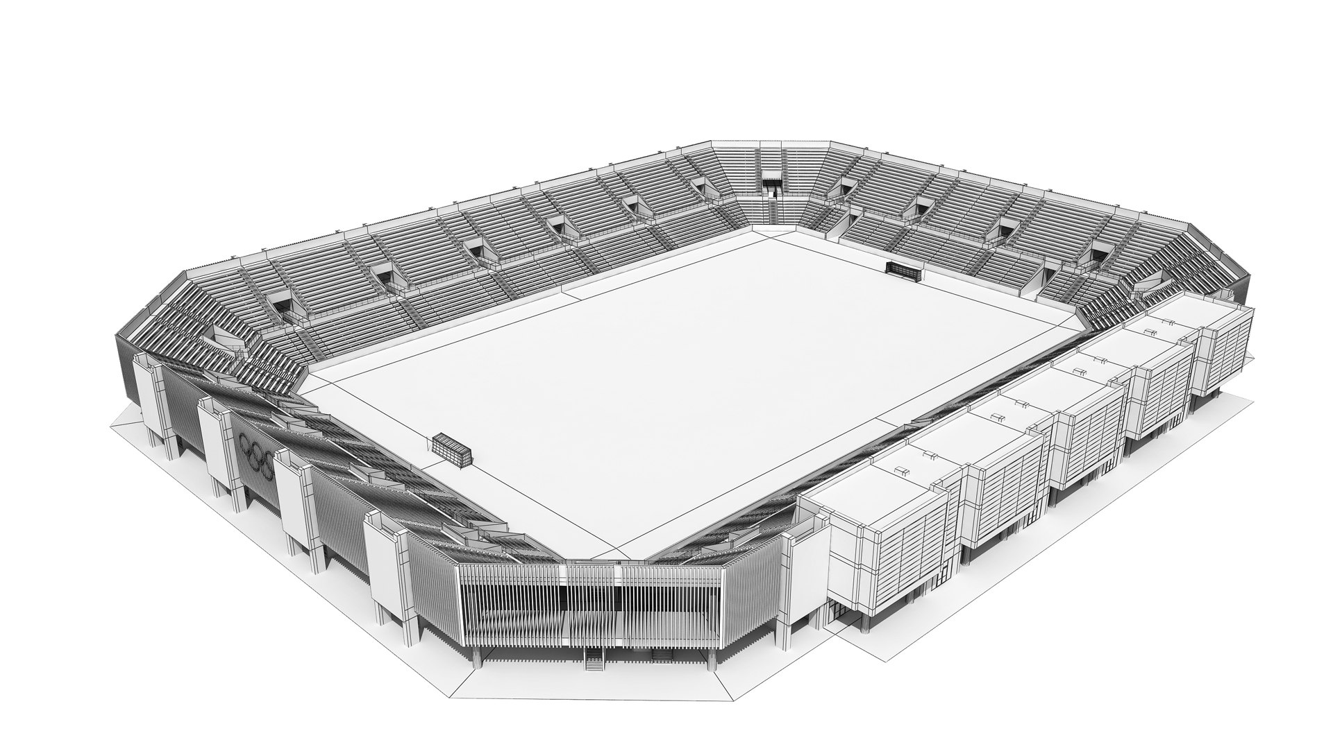 3D Football Stadium Model - TurboSquid 2014309