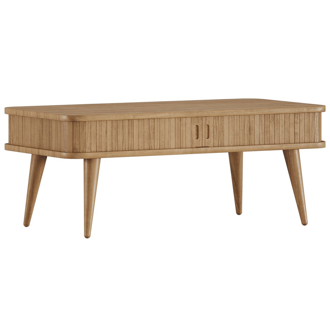 Grayson Coffee Table And Console 3D Model - TurboSquid 2050195