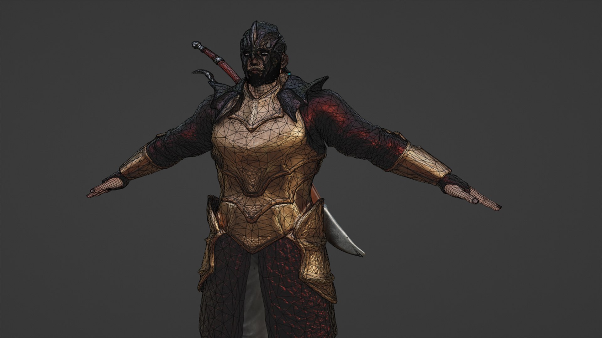 3D model Realistic Rigged Warrior-Scott 3D Model - TurboSquid 2111250