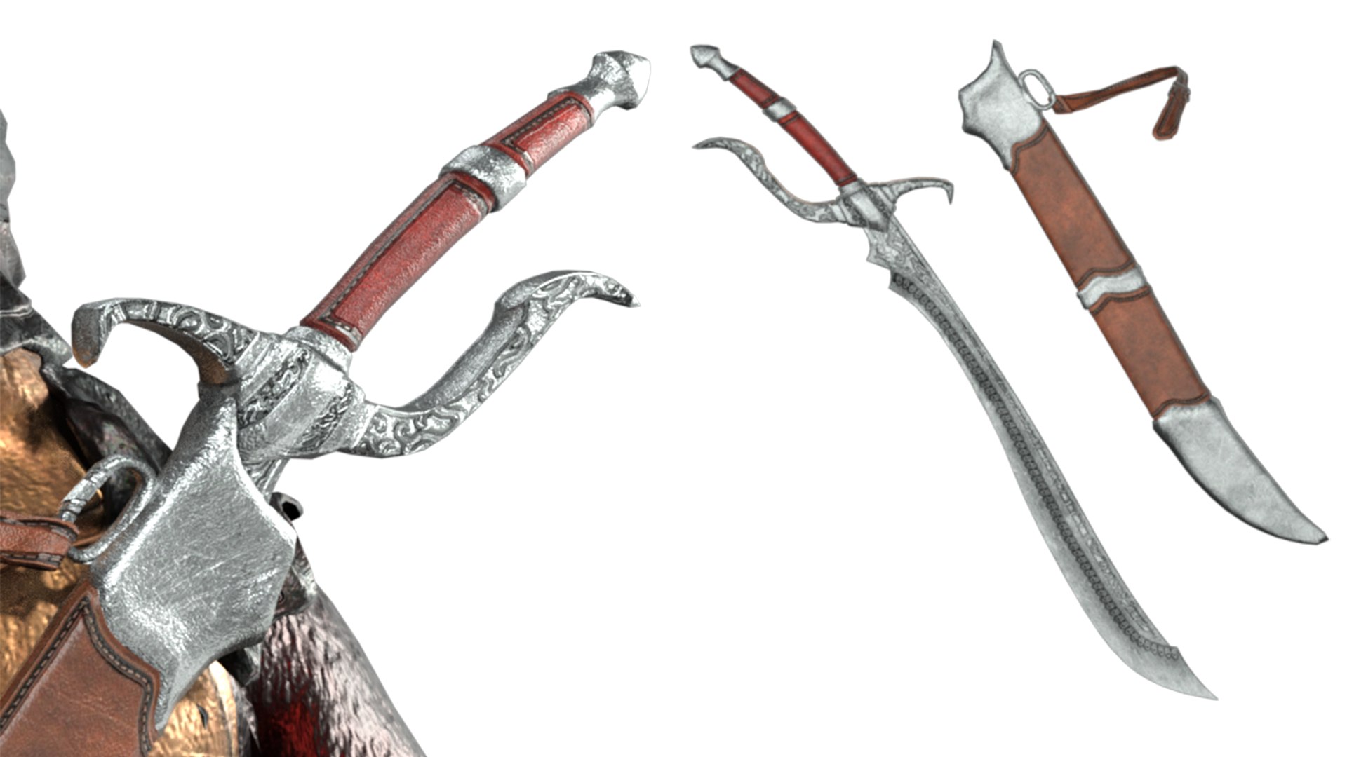 3D Model Realistic Rigged Warrior-Scott 3D Model - TurboSquid 2111250