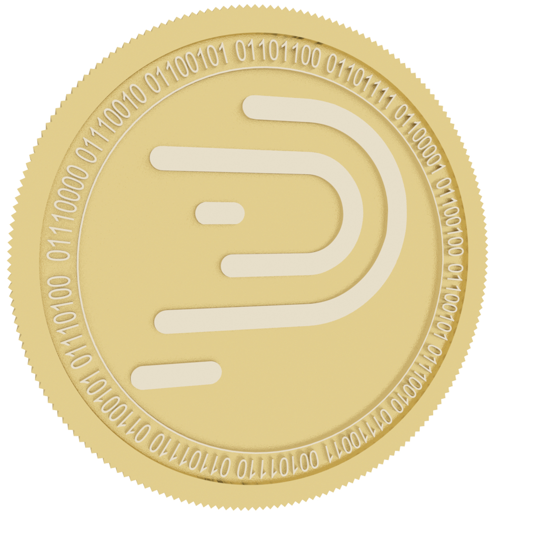 Polyswarm Gold Coin 3D Model - TurboSquid 1554996