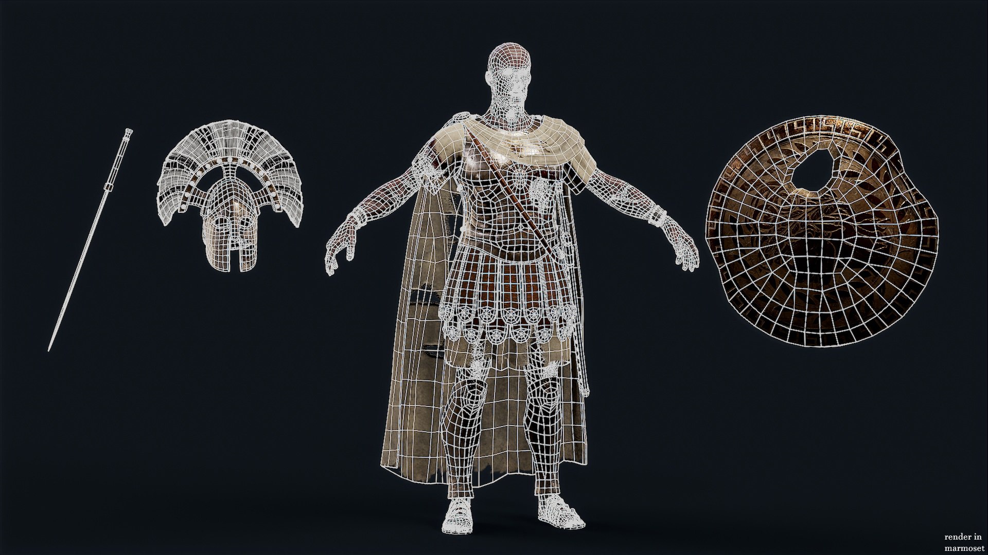 UNDEAD SPARTAN RG PACK 3D - TurboSquid 2344073