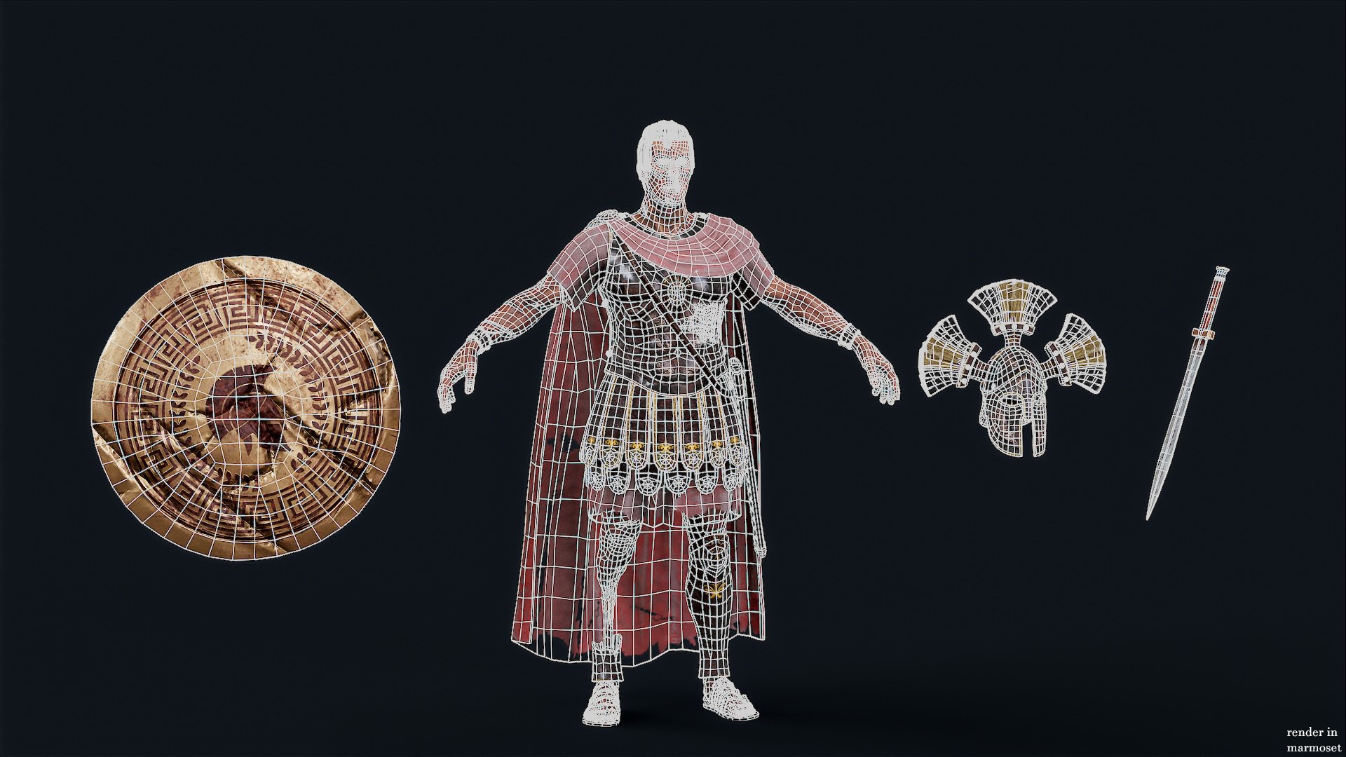 UNDEAD SPARTAN RG PACK 3D - TurboSquid 2344073