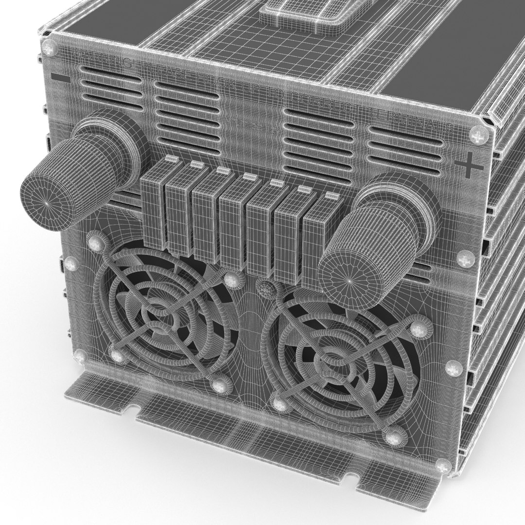 3D model power inverter - TurboSquid 1170643