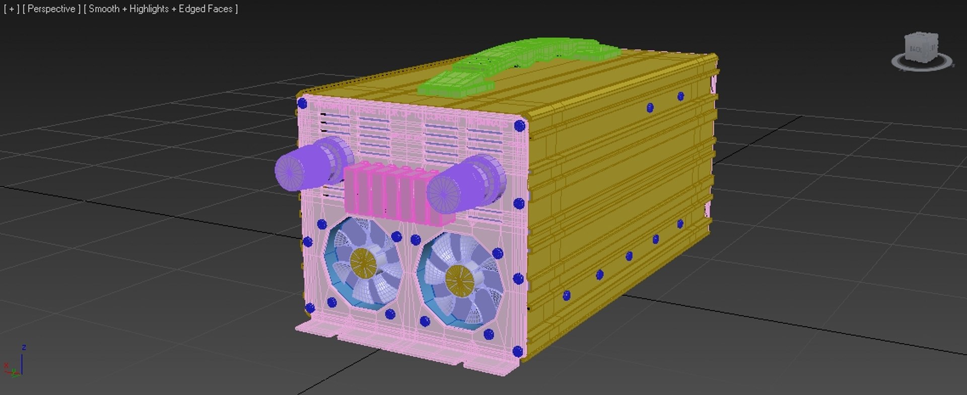 3D model power inverter - TurboSquid 1170643