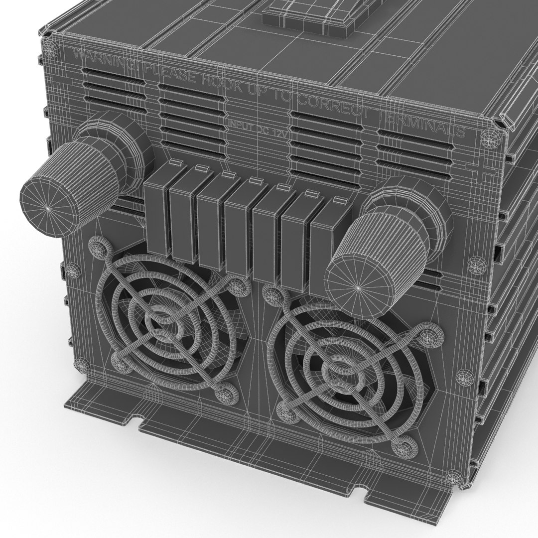 3D model power inverter - TurboSquid 1170643