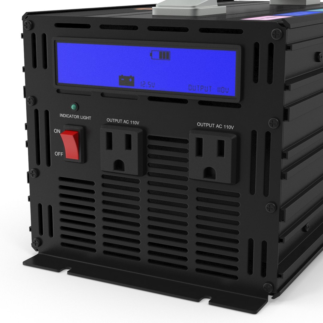 3D Model Power Inverter - TurboSquid 1170643