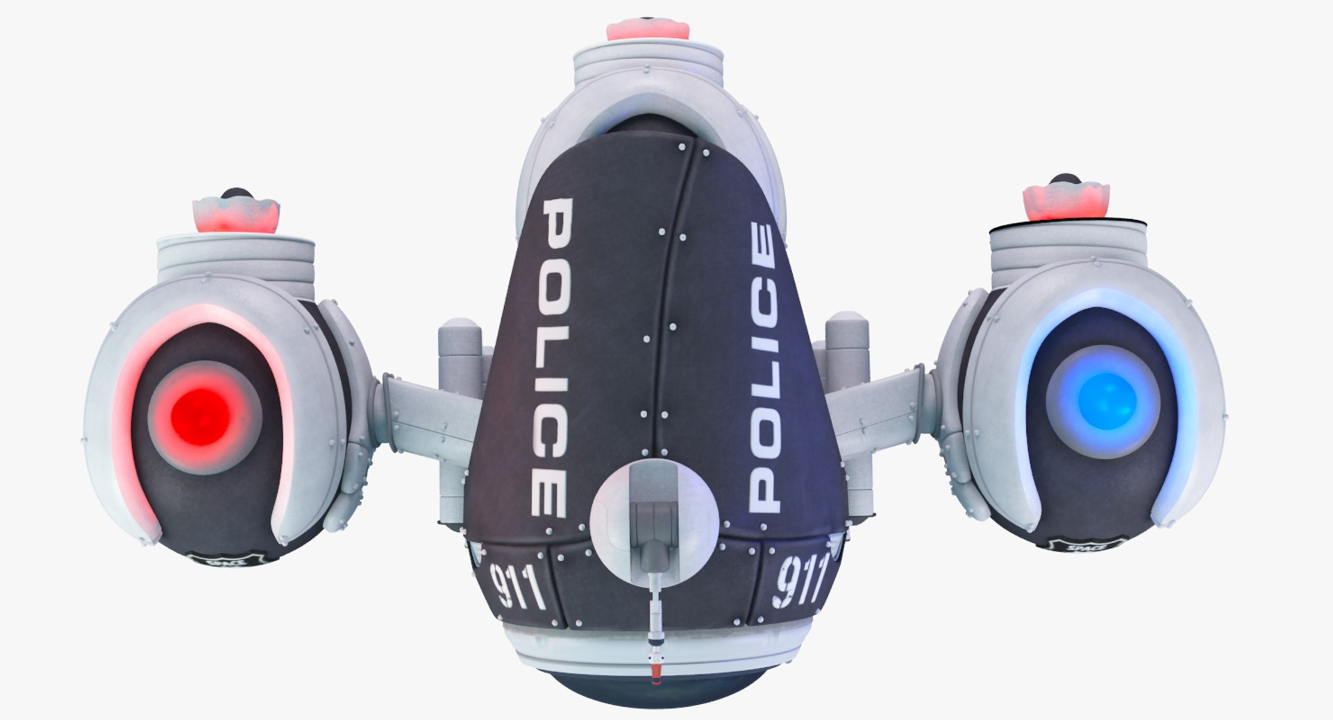 Max Police Space Ship