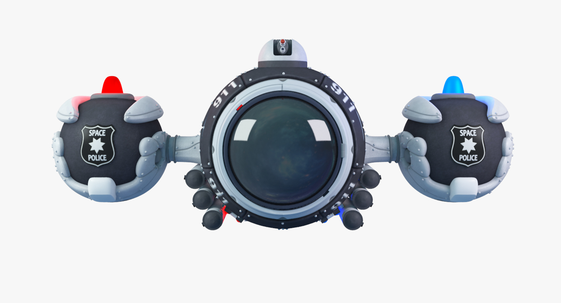 Max Police Space Ship