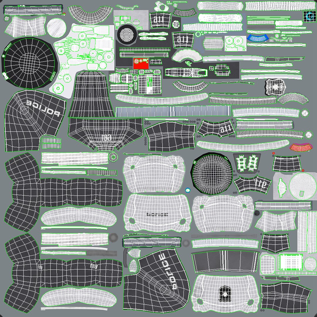 Max Police Space Ship