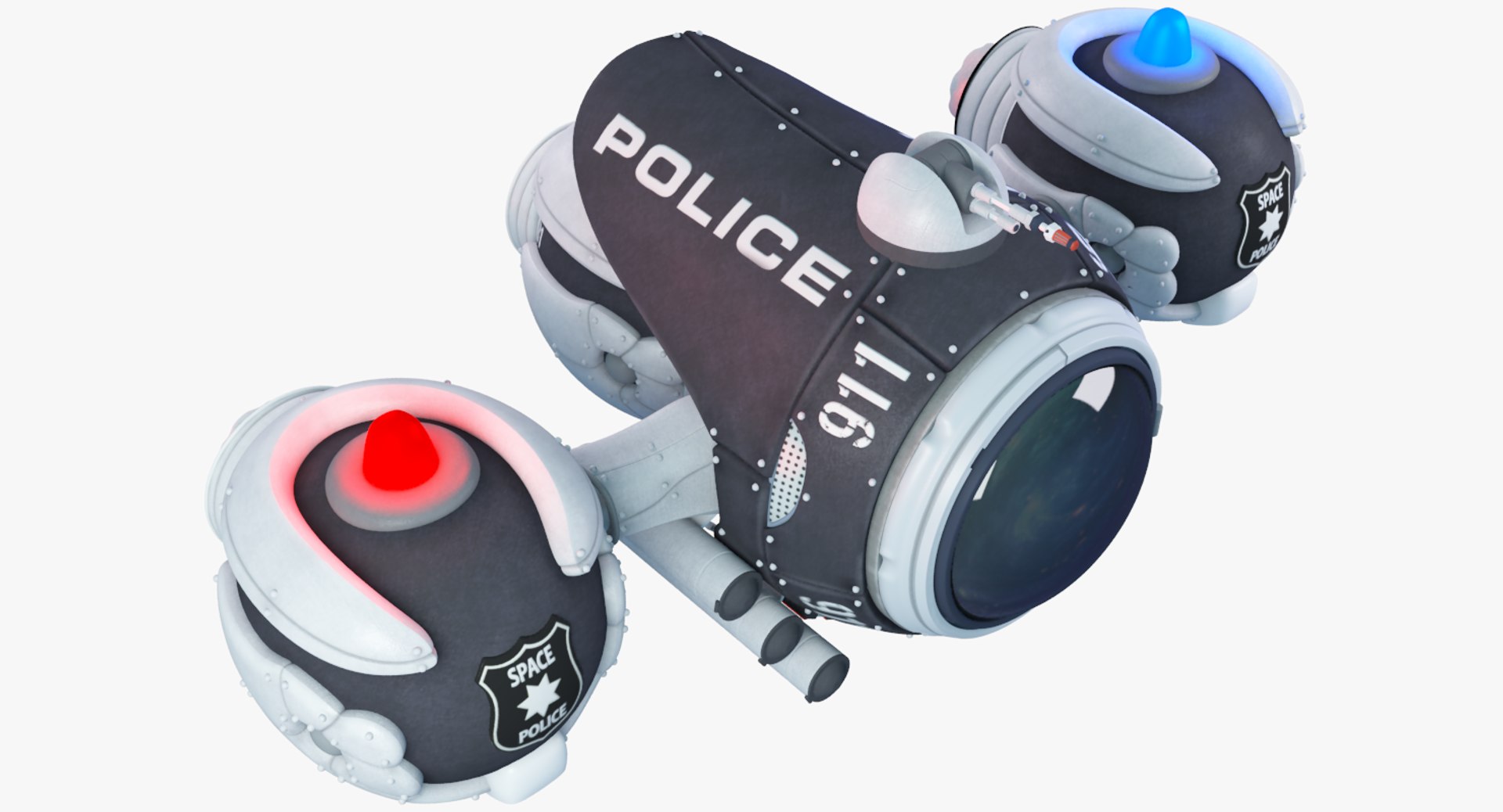 Max Police Space Ship