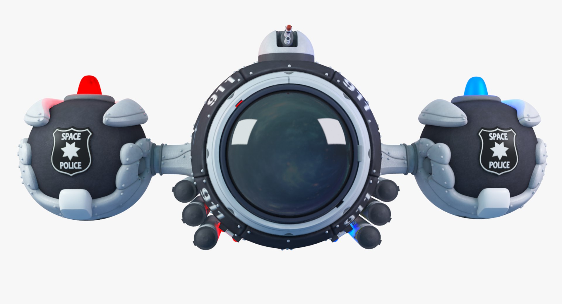 max police space ship
