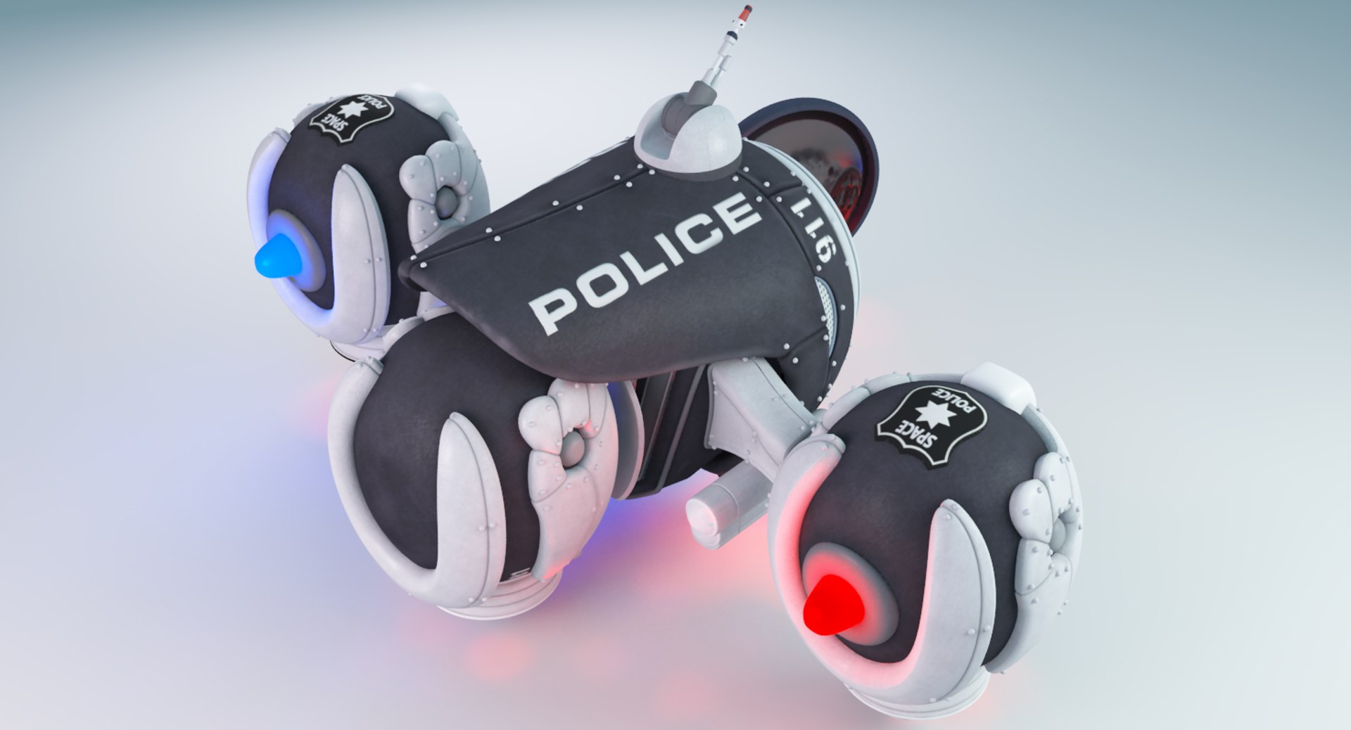 max police space ship