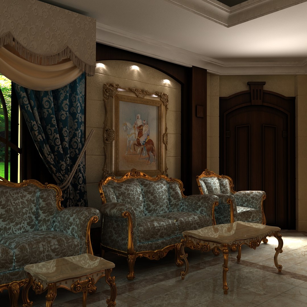 Interior 3d Max