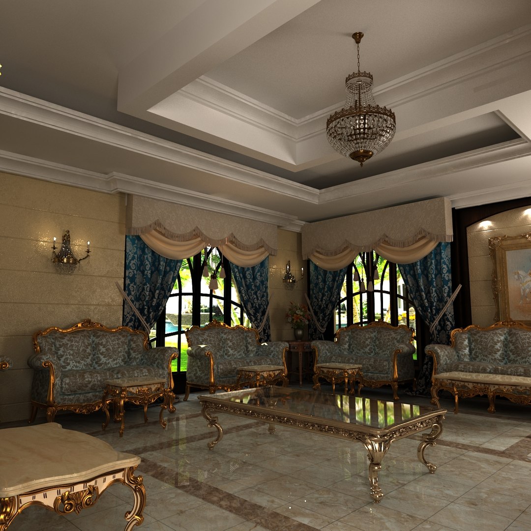 Interior 3d Max