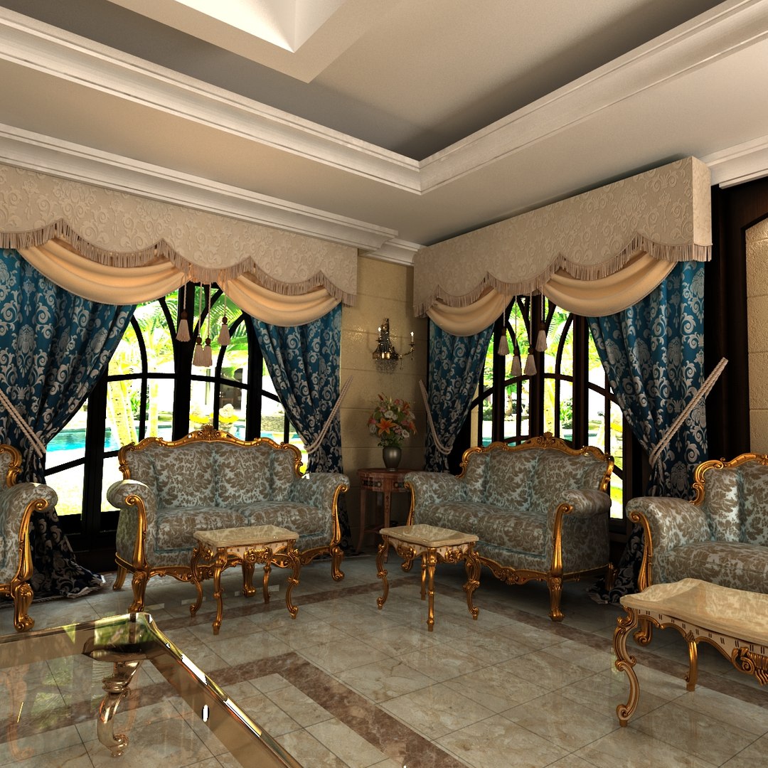 Interior 3d Max