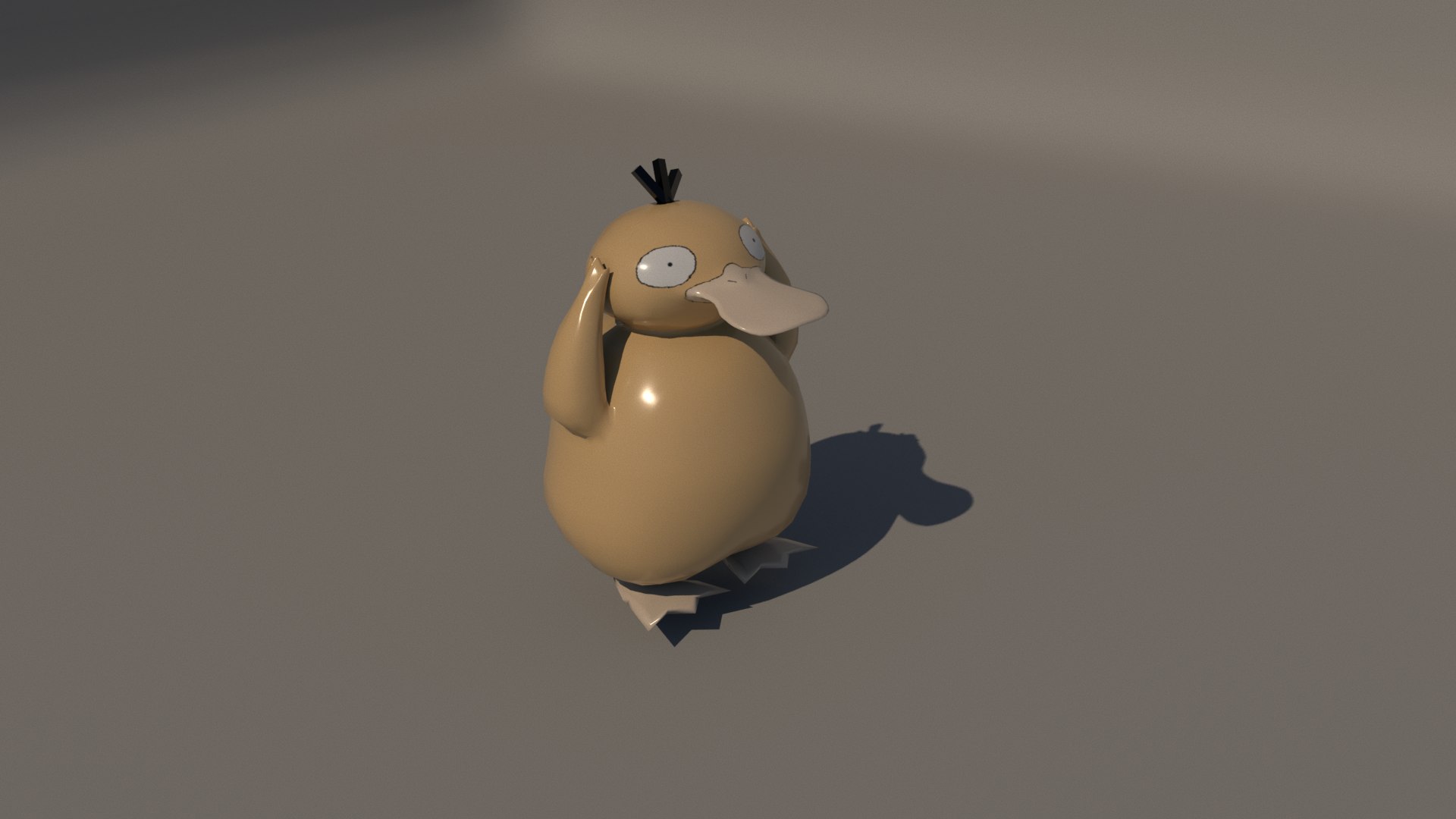 Psyduck From Pokemon The Animation 3D Model - TurboSquid 1912209