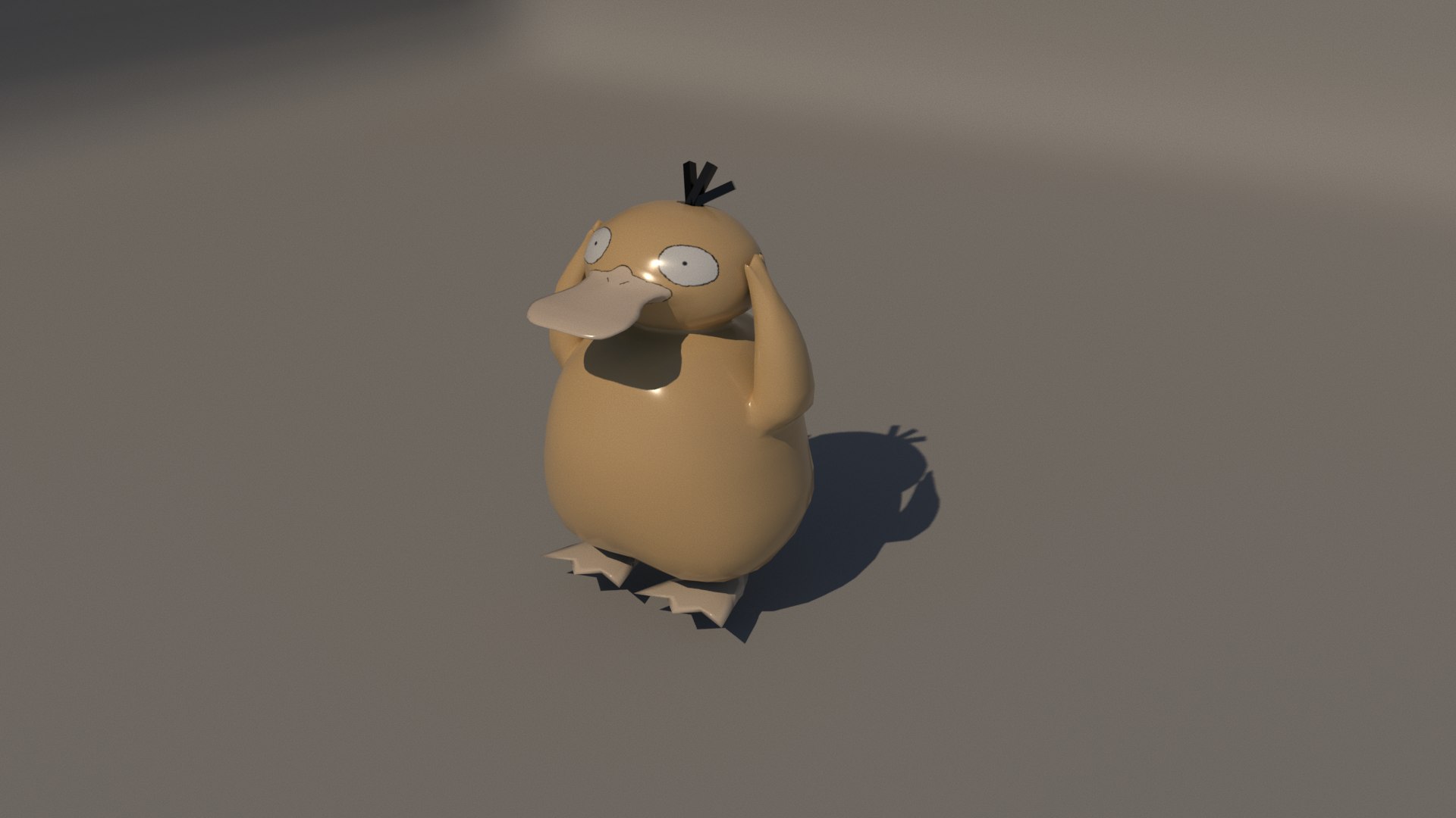 Psyduck From Pokemon The Animation 3D Model - TurboSquid 1912209