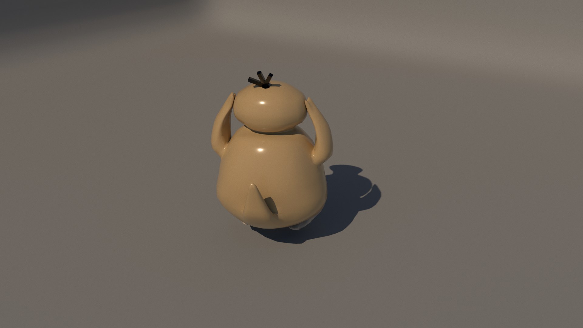 Psyduck From Pokemon The Animation 3D Model - TurboSquid 1912209