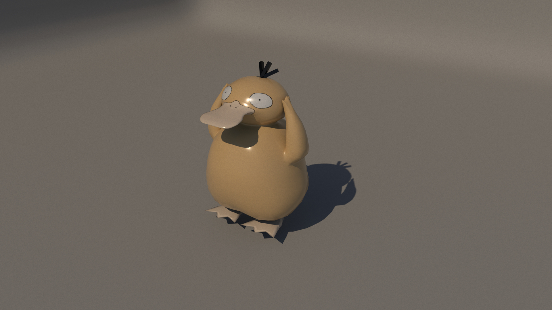 Psyduck From Pokemon The Animation 3D Model - TurboSquid 1912209